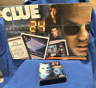 Hasbro: Clue 24 Board Game 2009 Uncover the Secrets Inside CTU And 24 ...