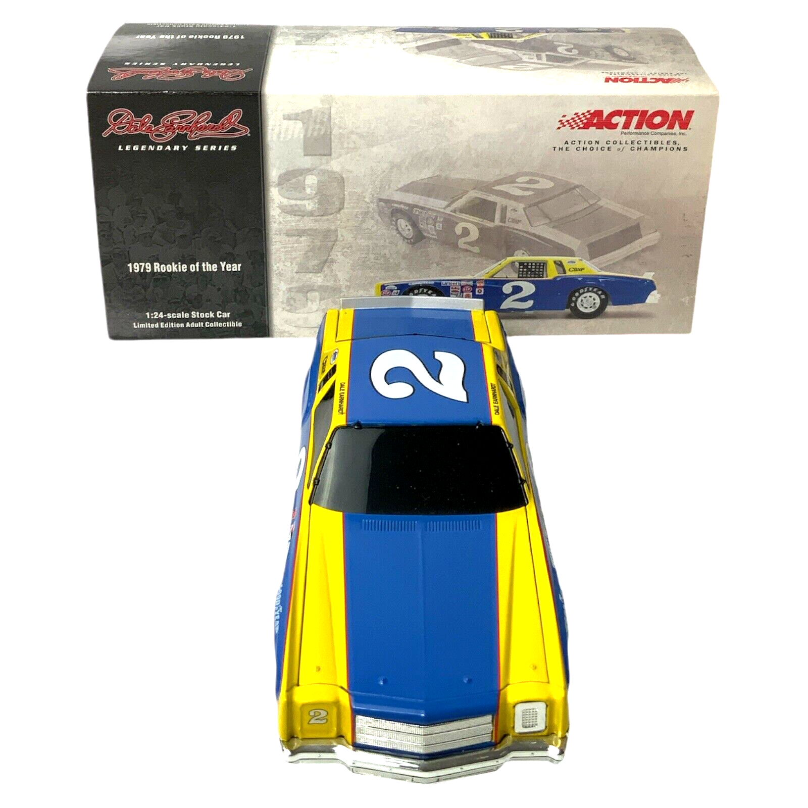DALE EARNHARDT SR #2 ROOKIE OF THE YEAR 1979 1/24 ACTION DIECAST BANK ...