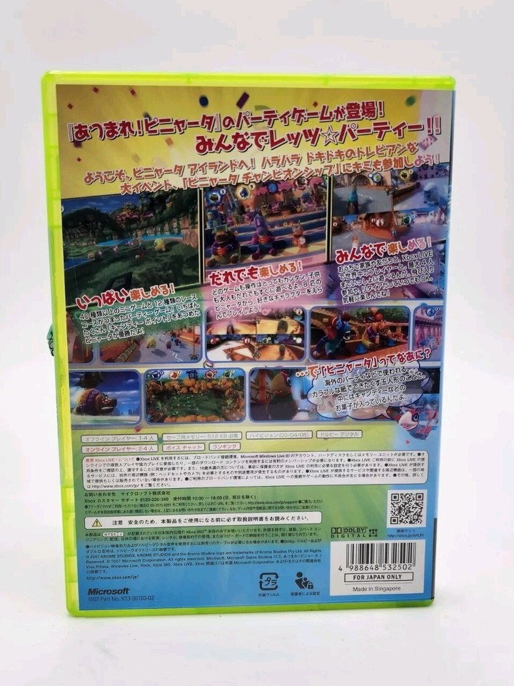 Japanese Viva Pinata: Party Animals XBOX 360 US Seller Complete ...