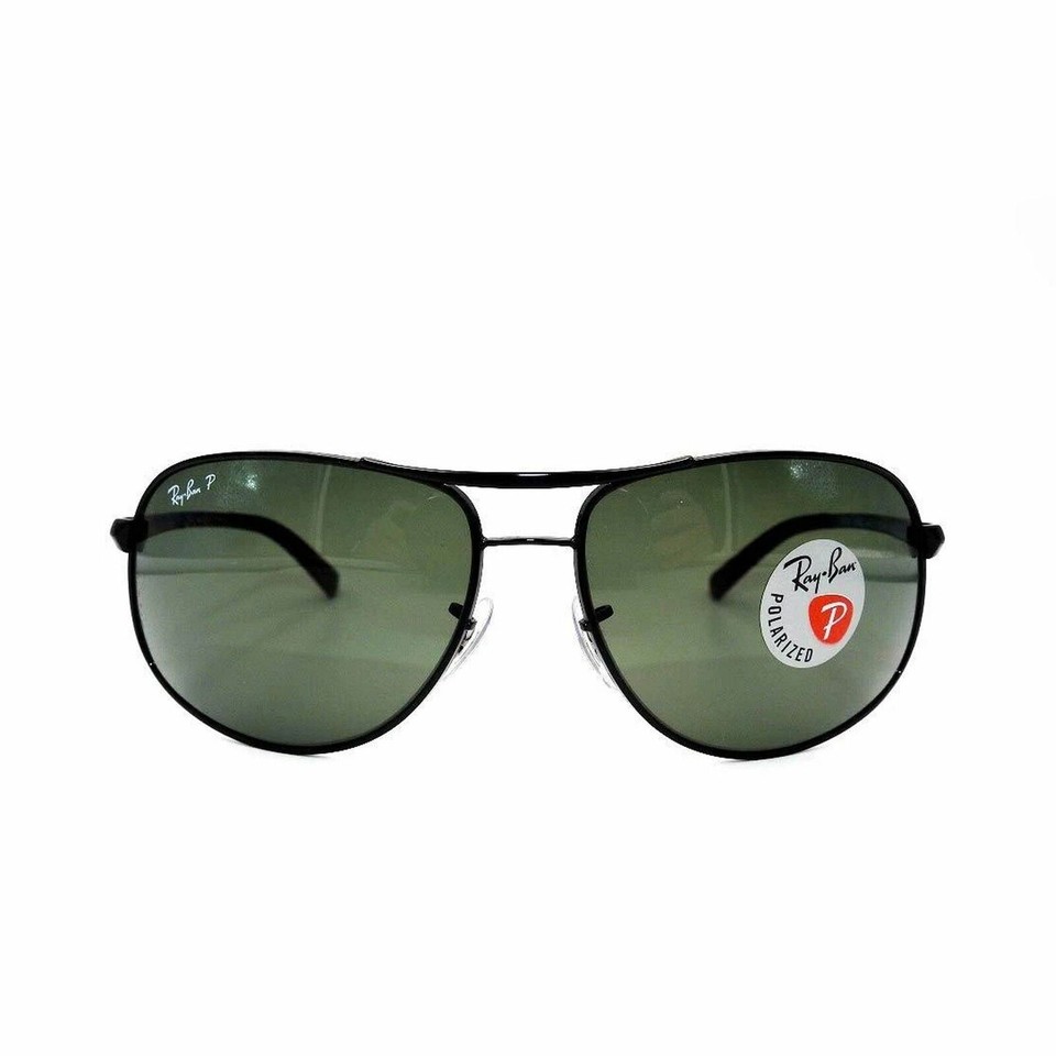 [RB3387-002/9A_64] Ray-Ban Aviator Polarized Sunglasses | eBay