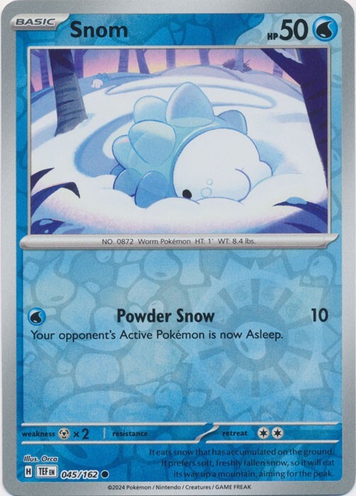 Reverse Holo Snom - 045/162 Common Temporal Forces | eBay