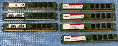 Mix Lot of 7x2GB Low Profile Memory DDR3 14GB VLP PC3 Memory VLP Ram | eBay