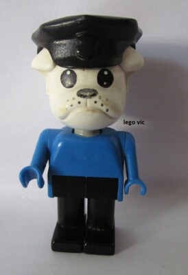 Lego x581c02 Fab2b Fabuland Figure Chien Bulldog Police 3643 3639 3664 ...