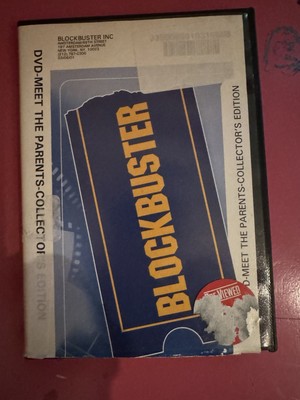 Vintage Blockbuster DVD Clam Shell Case & Movie Meet The Parents | eBay