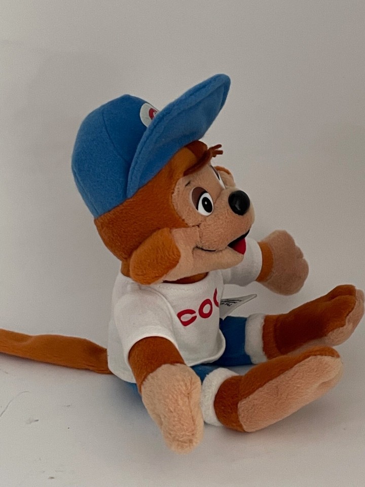 Vtg COCO the Monkey plush Kellogg's cereal city Krispies 10" 1999 blue ...