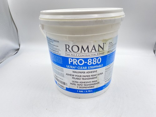 Roman 012401 Pro-880 Ultra Clear Adhesive 1 Gal White for sale online ...