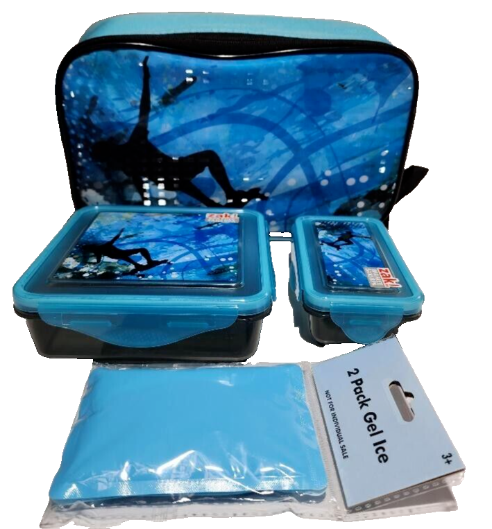 ZAK DESIGNS GENERIC - SURFING - KIDS LUNCH COOLER BAG AND FOOD STORAGE ...