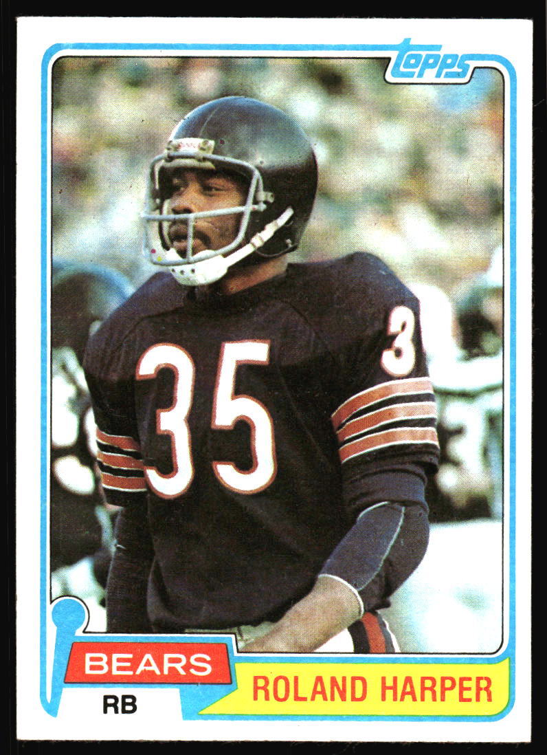 1981 Topps Roland Harper #516 Chicago Bears | eBay