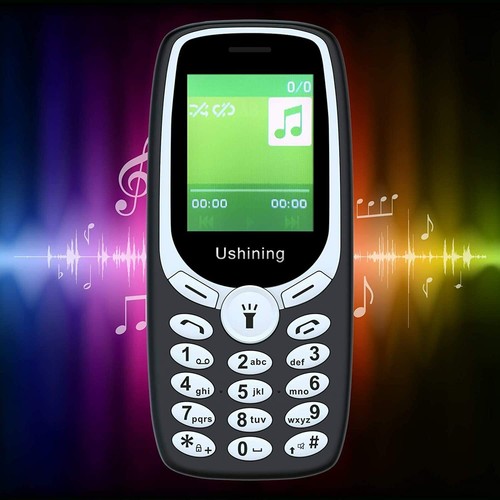 Ushining 2G Unlocked Mobile Phone Dual Sim Easy to Use Big Button for ...
