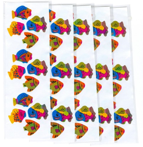 Bright colorful fish stickers. Cartoon fish. 60 stickers. | eBay