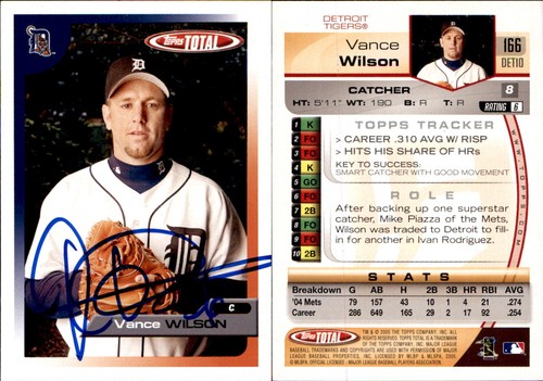 2005 Topps Total - #166 Vance Wilson for sale online | eBay