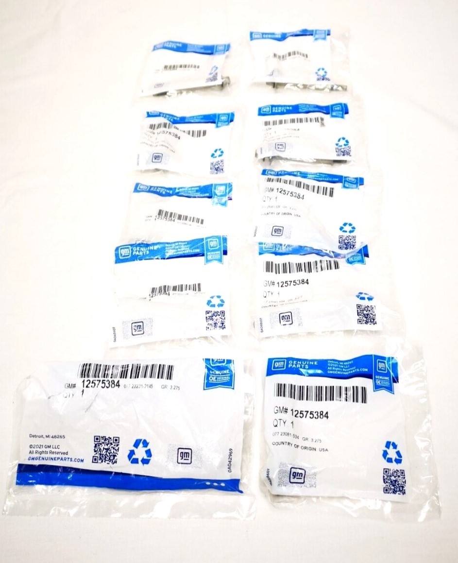 10 OEM 12575384 Intake Manifold Bolts 07-17 NO Rubber Grommets 4.8L/5 ...