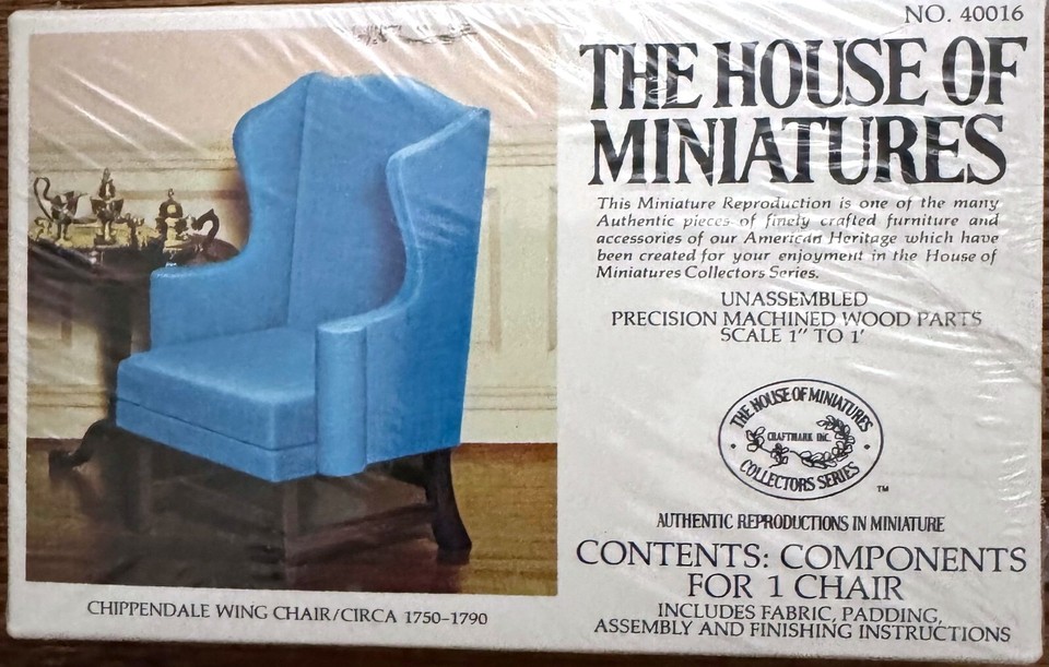 Various House Of Miniatures Collectors Kits - Authentic Miniature ...