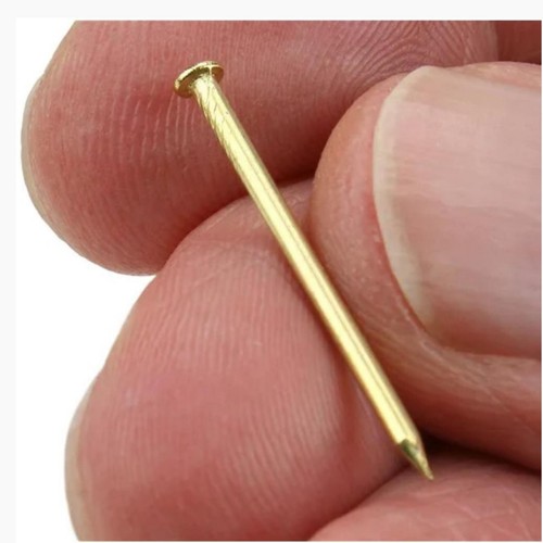 Solid Brass Panel Pins Nails Brads Escutcheon Pins 20 25 31 38mm pack ...