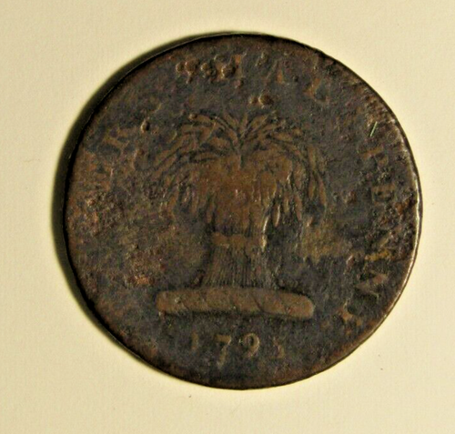 1795 Middlesex Bakers Half Penny Token | eBay
