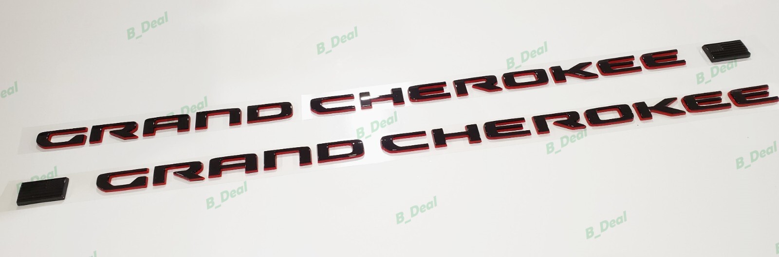 Black Red Door Grand Cherokee Rear 4X4 Emblems 2021+ Jeep Grand ...