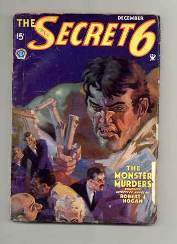 Secret 6 Pulp Dec 1934 Vol. 1 #3 GD+ 2.5 | eBay