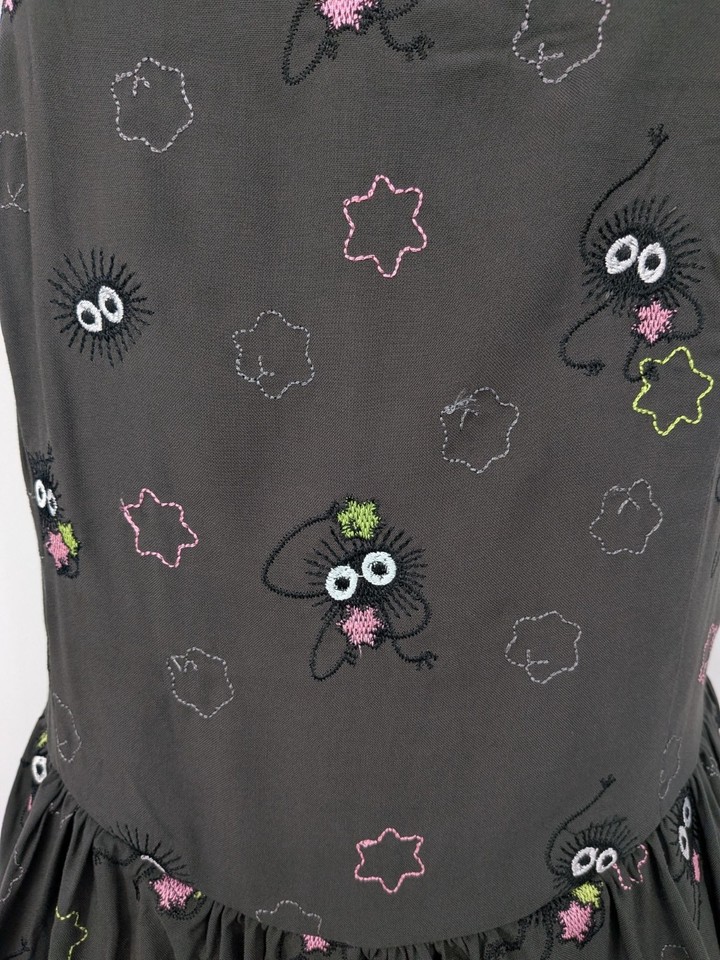 Studio Ghibli Tank Dress Size 1X Spirited Away Soot Sprite Anime ...