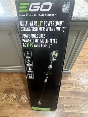 Ego 17 Inch Line Iq Multi-Head String Trimmer With Powerload And Carbon ...