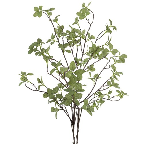 2 pcs Artificial Greenery Stems, 41.3’’ Tall Fake Plants Branches Faux ...