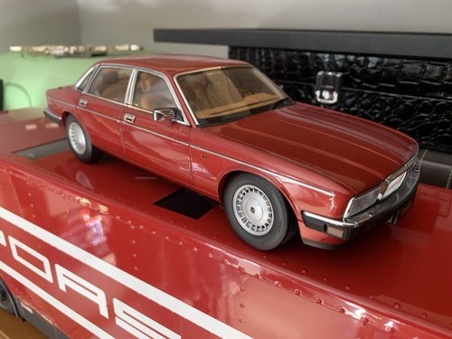 1/18 Almost Real Daimler Jaguar XJ40 Red Diecast model car boxed | eBay UK