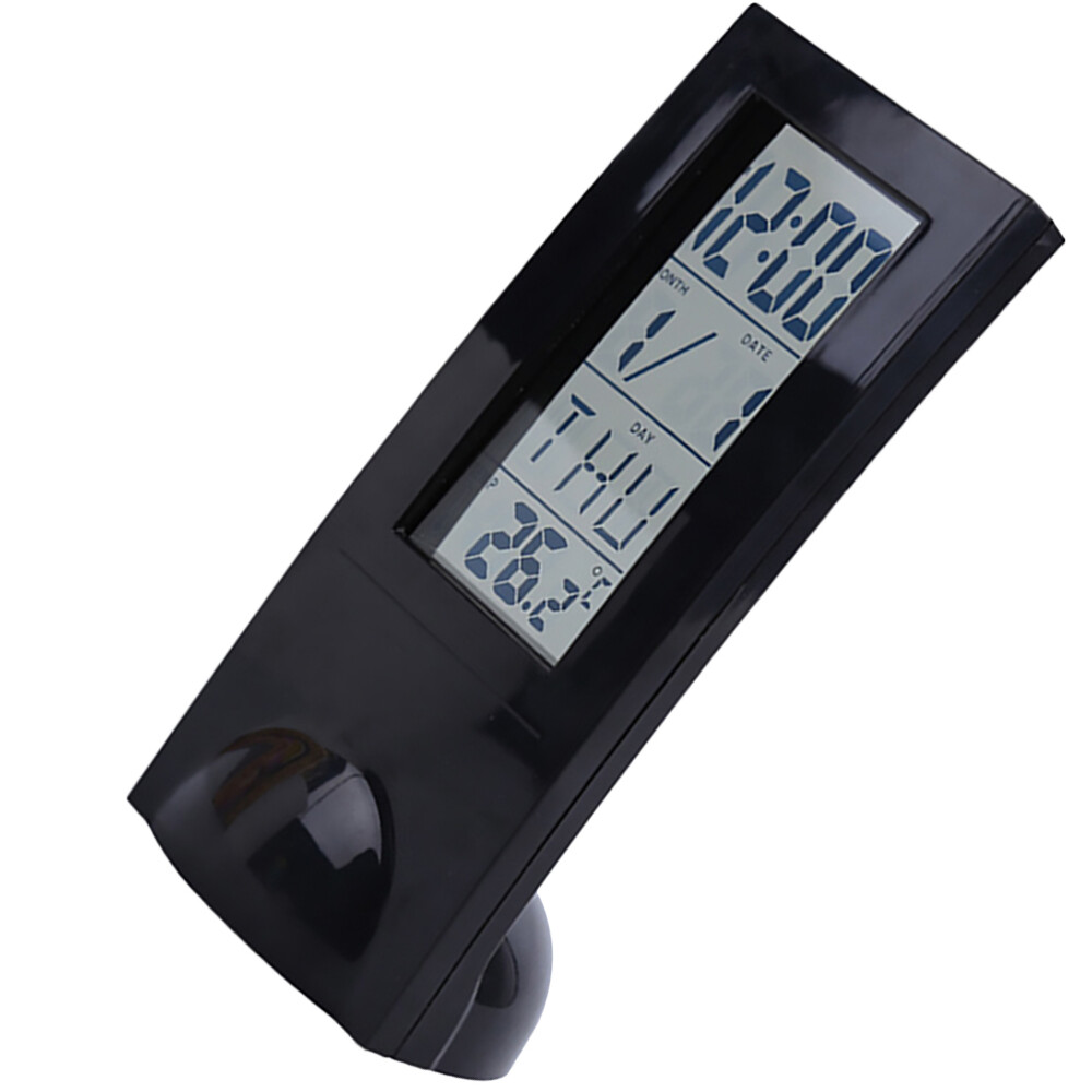 Digital Alarm Clocks Electronic Calendar Temperature Gauge Vertical | eBay