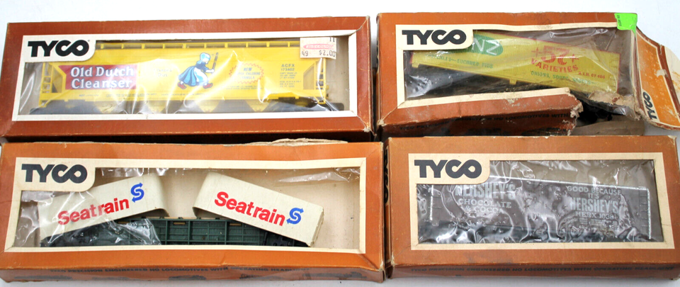 13pc 1970 Vtg TYCO HO 1/87 1/64 Model Train Engines Cars & 1776 Caboose Spirit++ | eBay