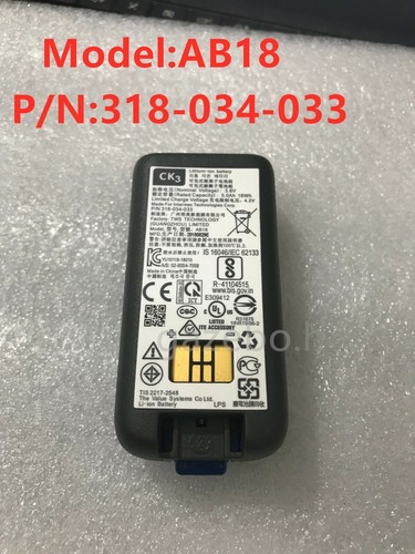 New Original Intermec CK3 CK3X battery 318-034-033 AB18 AB17/AB18 ...