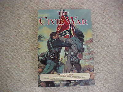 BOOKS-"THE CIVIL WAR"-WILLIAM C. DAVIS-THREE SOFTCOVER-USED ...