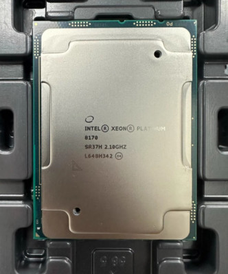 Intel Xeon Platinum 8170 LGA3647 26C/52T 2.10GHz 35.75MB 165W CPU ...