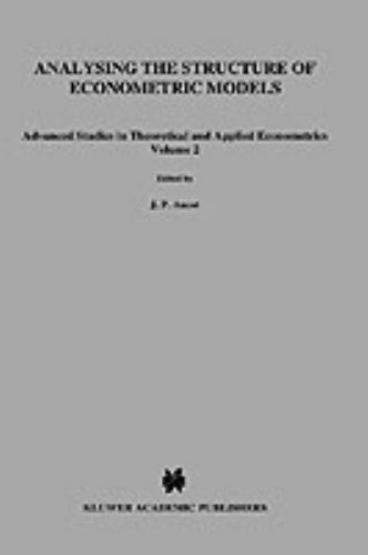 Advanced Studies in Theoretical and Applied Econometrics Ser ...
