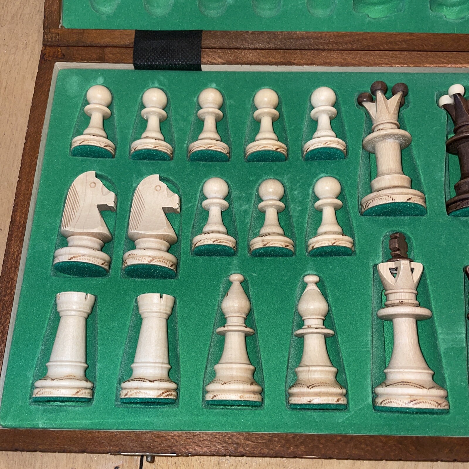 Wegiel Chess Set Consul chessPCs and Board European Wooden Handmade ...