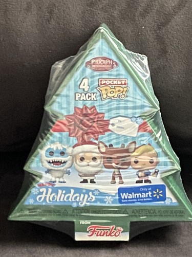 Funko Pocket POP! Rudolph - Tree Holiday Box 4 Pieces - Rudolph the Red ...