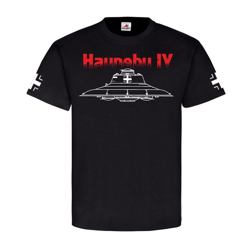 Haunebu Iv Prototyp Wk Wunderwaffe Wh Luftwaffe Ufo- T Shirt #4361 | eBay