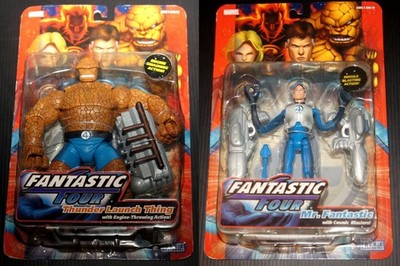 MARVEL LEGENDS TOYBIZ FANTASTIC FOUR THUNDER LAUNCH THING MR FANTASTIC ...