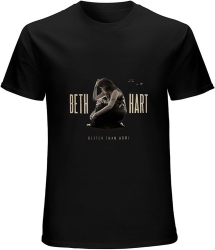 Beth Hart World Tour Concerts Mens T Shirt Logo Printed Tee Shirt Crew ...