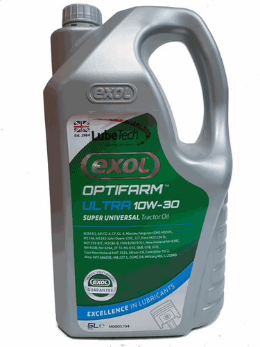 Exol Optifarm Ultra 10W-30 Super Universal Tractor Oil for sale online | eBay