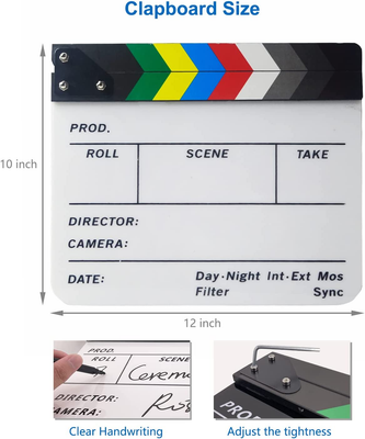 Movie Set Clapboard