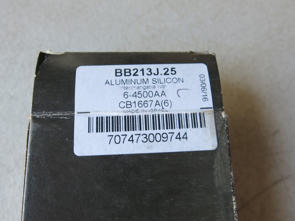Enginetech Connecting Rod Bearing Set BB213J.25 fits 96-08 Ford Mercury Cougar | eBay