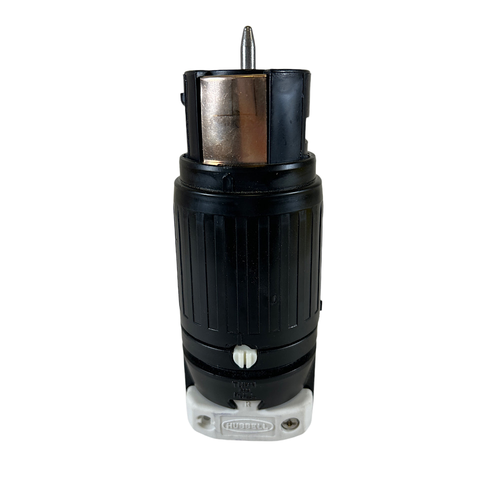 Hubbell CS8164C 50A 480V 3P 6 AWG Non-NEMA Straight Locking Connector ...