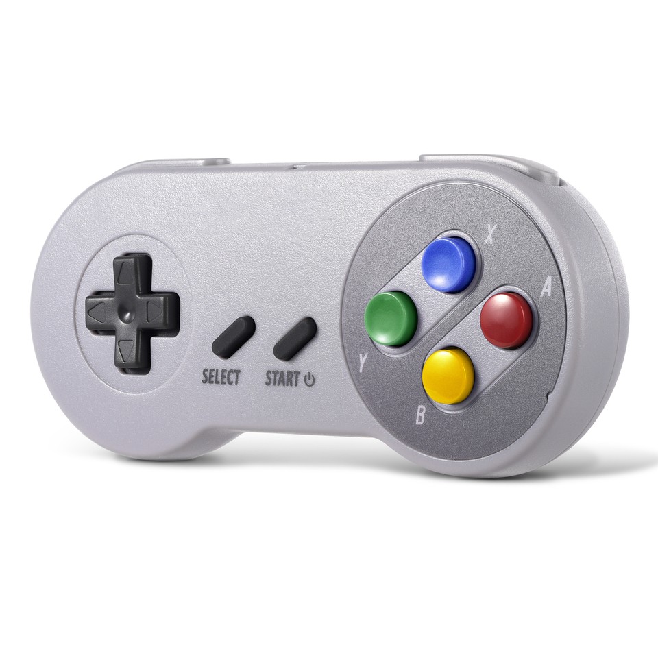 Wired/ Wireless SNES USB Controller For Windows 7 810 PC MAC Linux ...