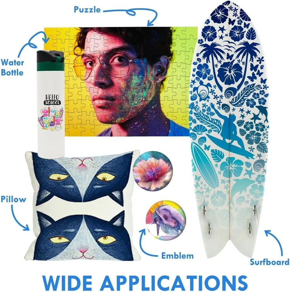 Sublimation Ink Fit for Epson printers EcoTank 502 ET2850 2700 3760 ...