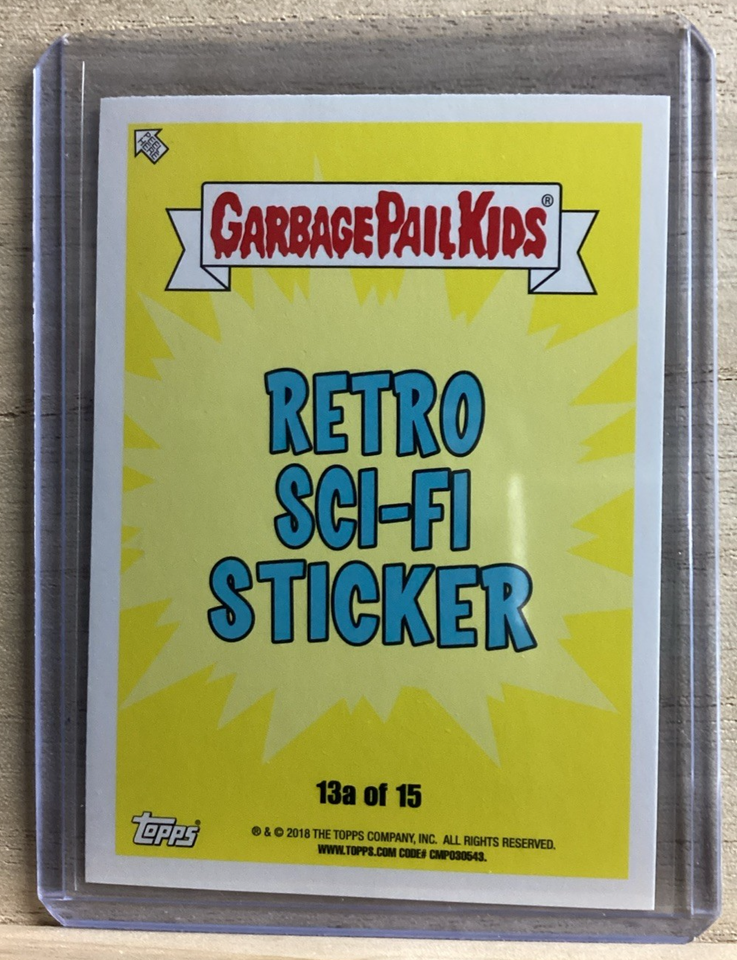 2018 Topps Garbage Pail Kids - Rob Bot - Green | eBay