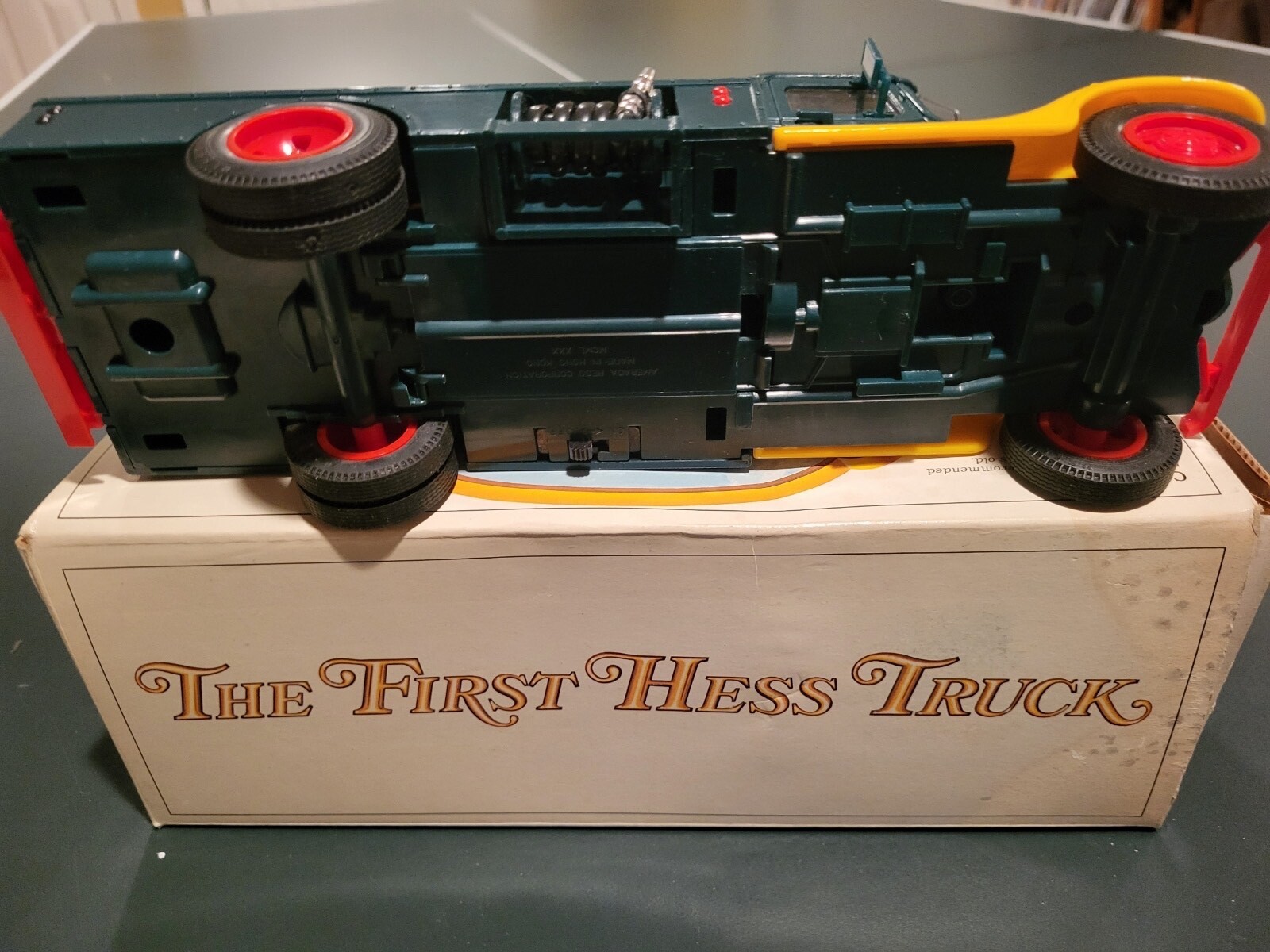 FIRST HESS TRUCK - HESS TOY TRUCKS - GREEN - WHITE - GASOLINE - TOYS | eBay