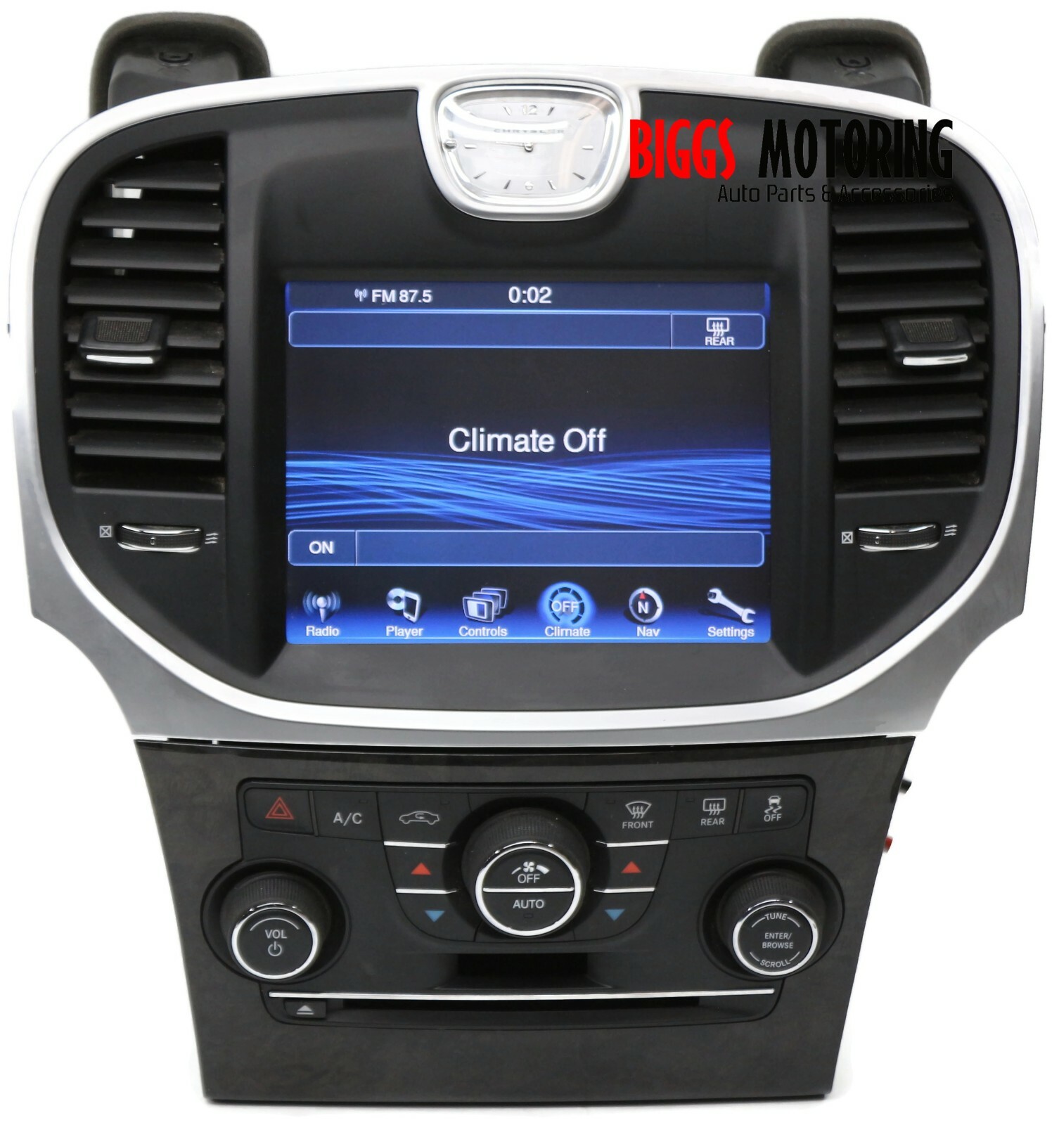 2011-2014 Chrysler 300 Navigation Radio Touch Display Screen Set ...