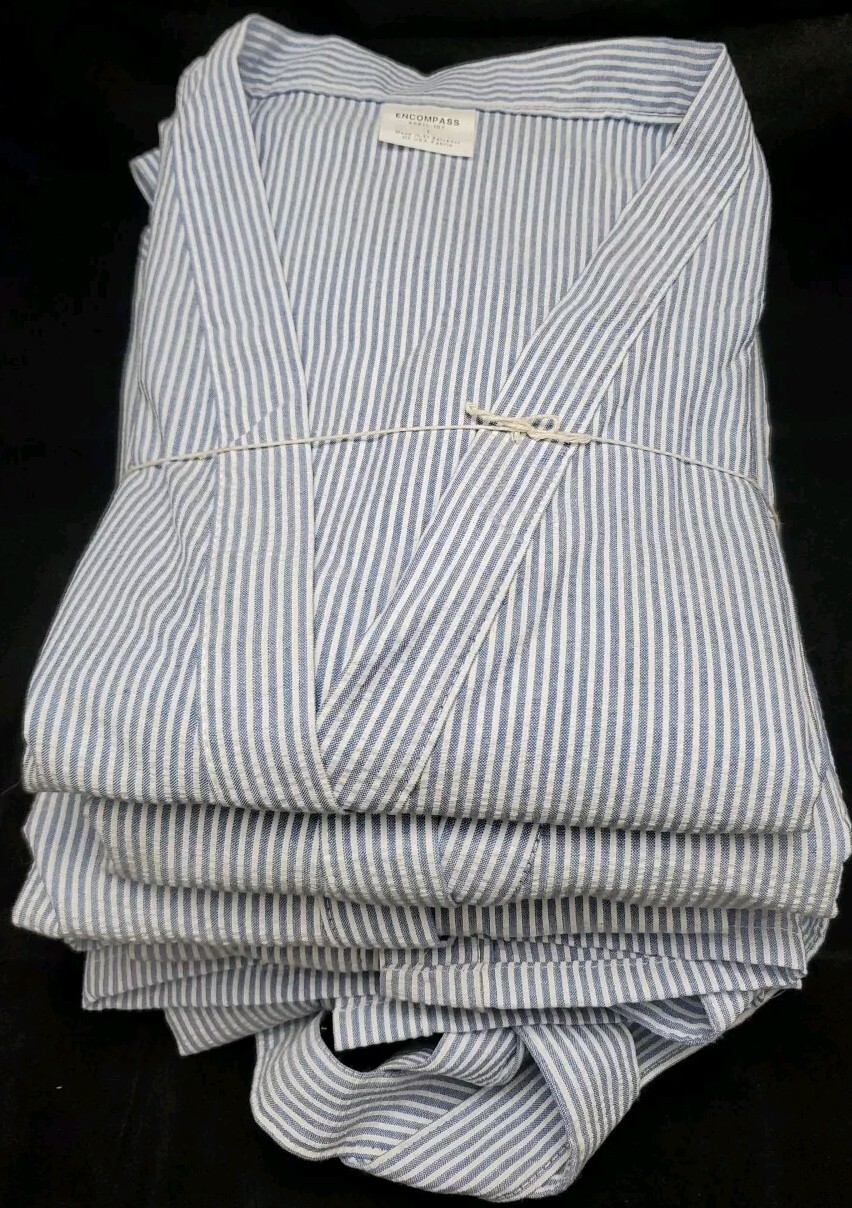 (Pack Of 6) Encompass Hospital Patient Gown / Robe Medical Exam Gown ...