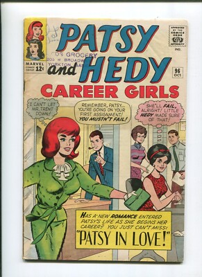 PATSY AND HEDY #96 (4.5) PATSY IN LOVE!! 1964 | eBay