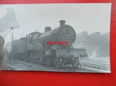 PHOTO LMS EX MIDLAND 4-4-0 COMPOUND LOCO NO 1174 AT CREWE MPD | eBay UK