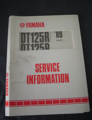 Yamaha DT 125 R Electric 1989 Service Information Werkstatt Handbuch ...