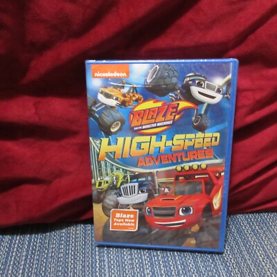 Blaze and the Monster Machines High-Speed Adventures DVD New And Sealed ...
